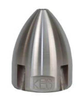 Key Equipment - Egg Devastator Nozzle 1" Ceramic Inserts - Key Equipment